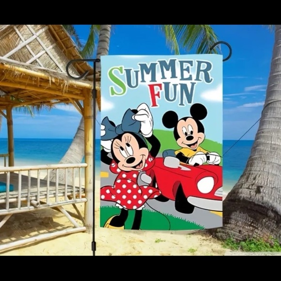 Other | Mickey Minnie Mouse Flag | Poshmark